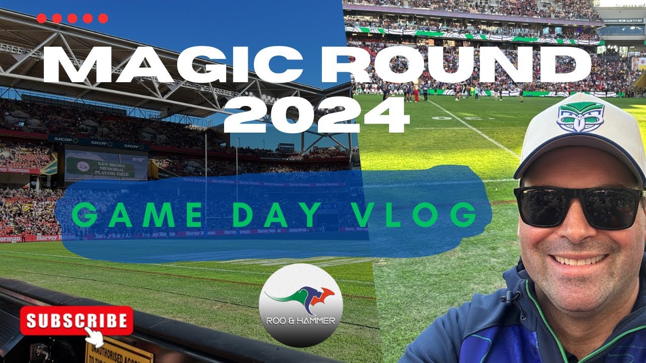 NRL Magic Round 2024 | Warriors vs Panthers | Roo’s Game Day Vlog - YouTube