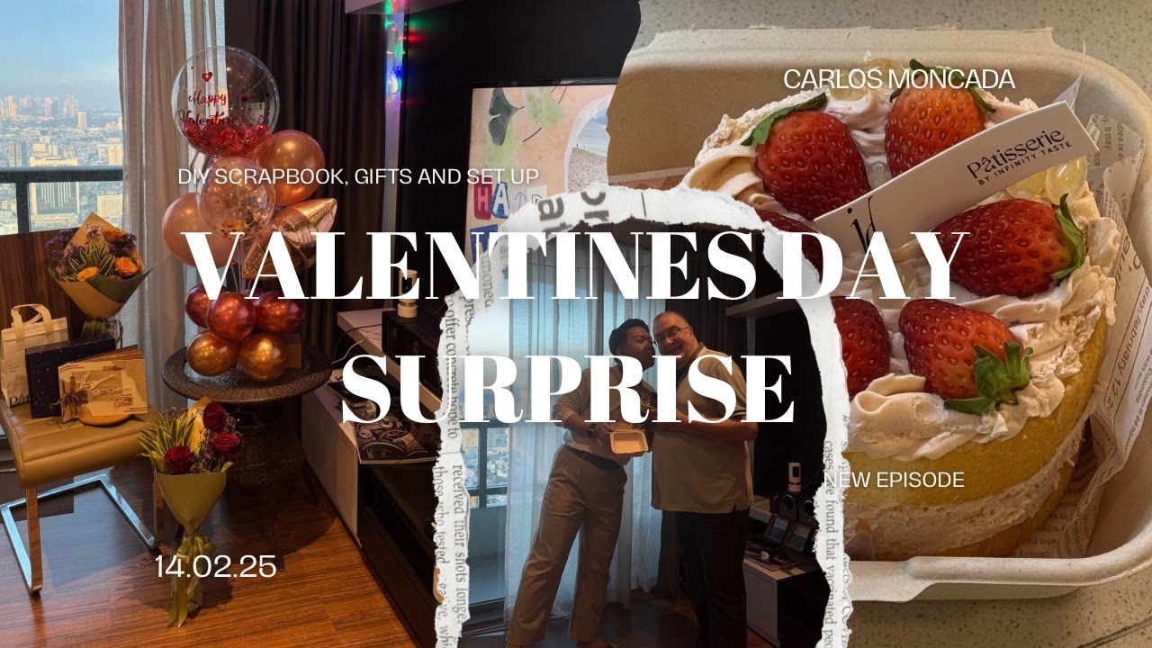 VALENTINES DAY SURPRISE FOR MY BOYFRIEND | DIY SCRAPBOOK, PERSONAL GIFT ...