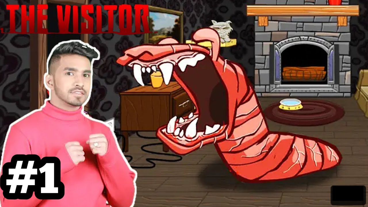 THIS MONSTER IS SO SCARY | THE VISITOR GAMEPLAY | MR DECA - YouTube