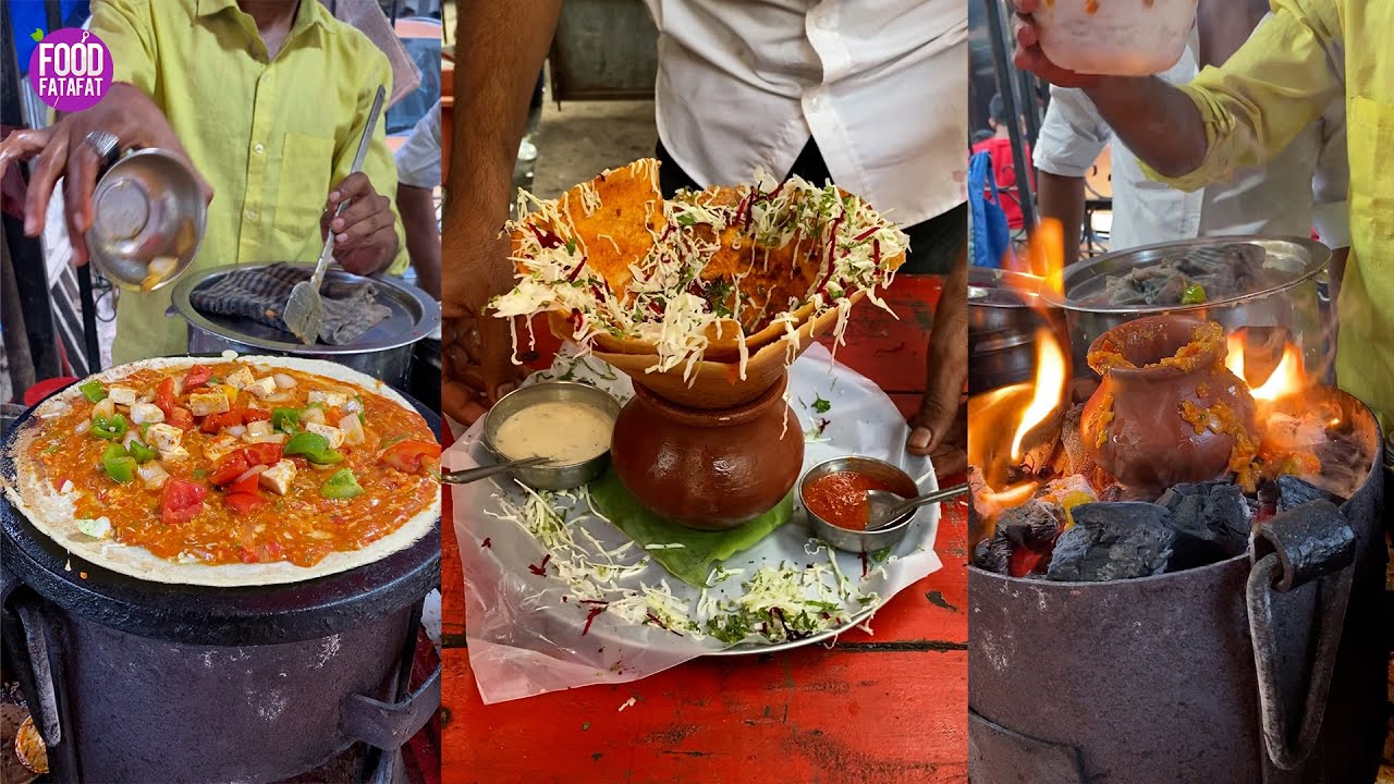 Matka Dosa of Mumbai | Indian Street Food - YouTube