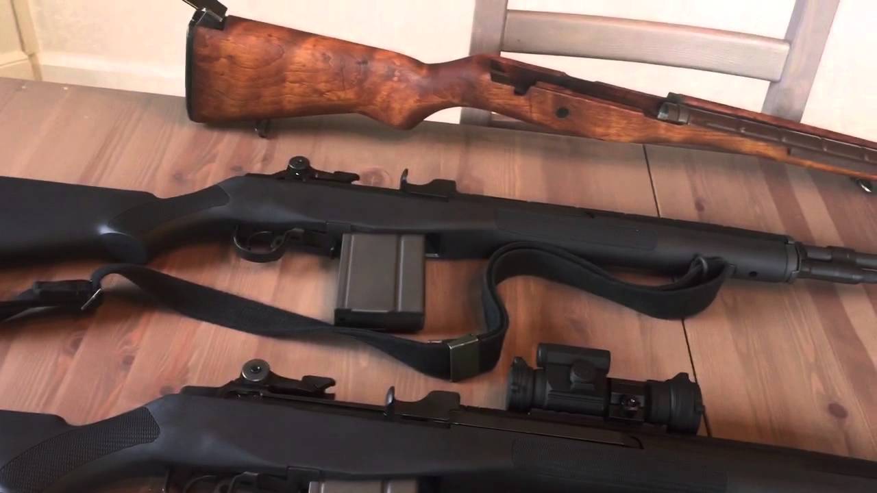 M1a loaded vs m1a scout squad - YouTube