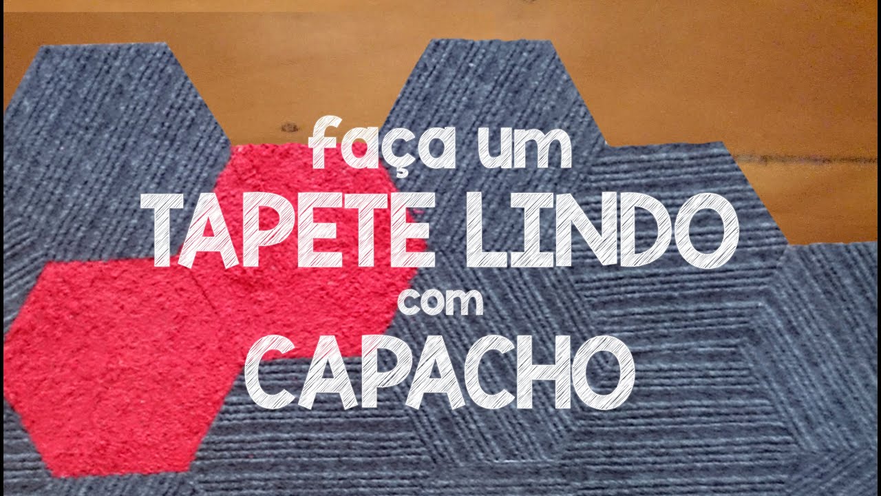 DIY:: FAÇA VOCÊ MESMO UM TAPETE LINDO E MODERNO - YouTube