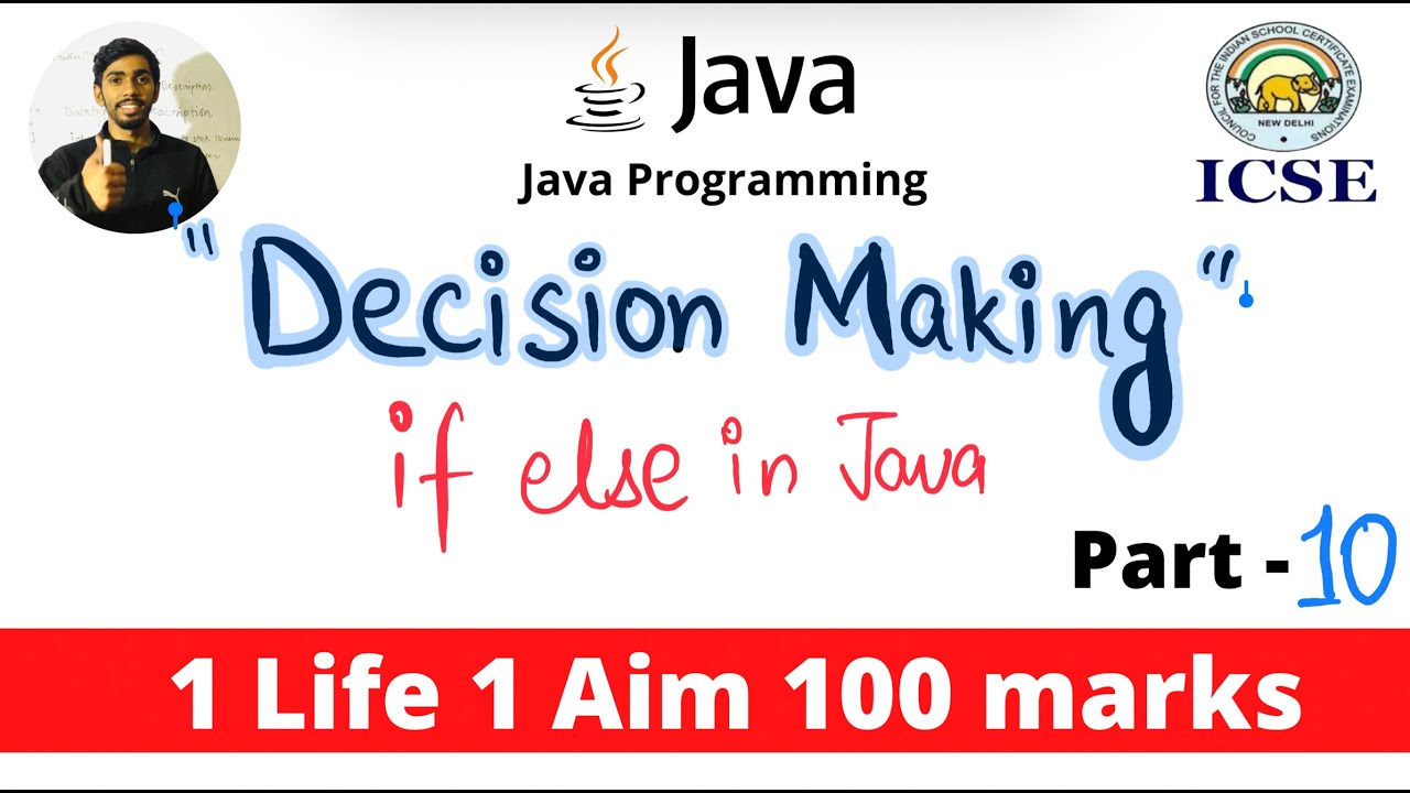 If Else In Java Decision Making Statements In Java Introduction Prateik 4601