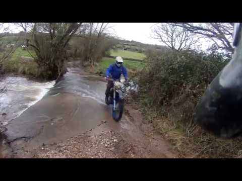 Fording the River Yarty at Stockland in Devon - YouTube