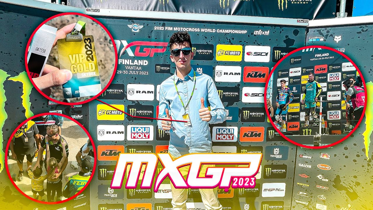 Una GIORNATA nei PADDOCK della MOTOCROSS! - MXGP 2023 VIP Experience ...