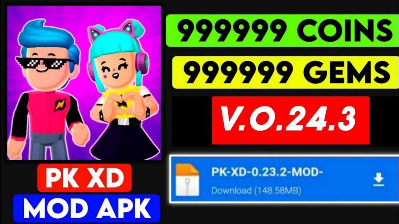pk xd new hack file version 0.24.3 || everything Unlocked 🤩🤩🥰 2021 ...