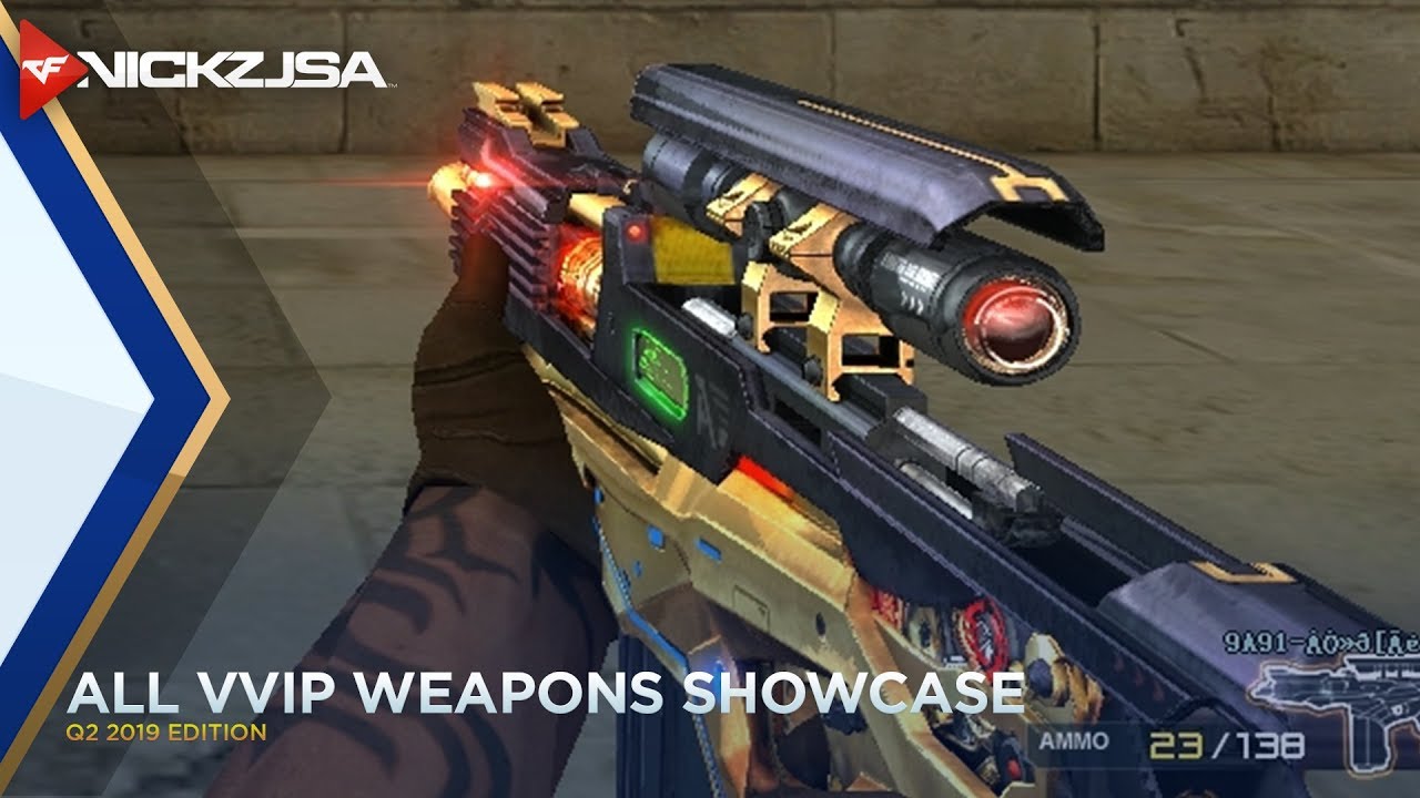 【OUTDATED】All VVIP Weapons Showcase (Q2 2019 Edition) | CROSSFIRE 2.0 ...