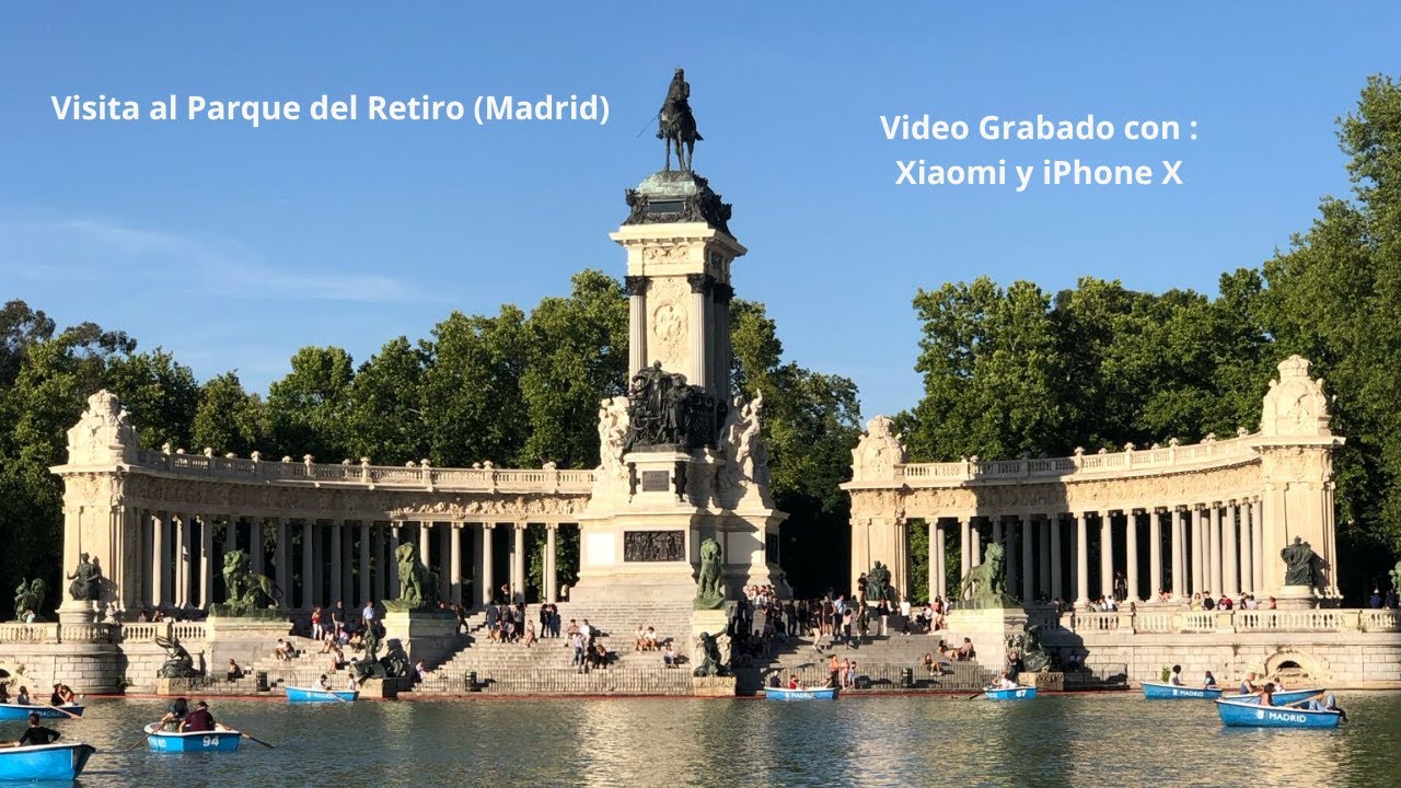 Visitando el Parque del Retiro Madrid - YouTube