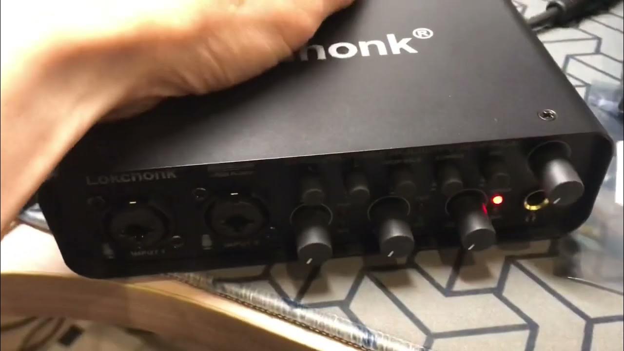 Bricked Lokchonk UX22HD audio interface - YouTube