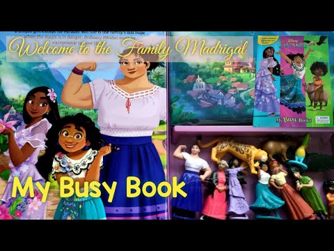 Disney Encanto Toy Unboxing (My Busy Books 디즈니 엔칸토 마이 비지북) Activity ...