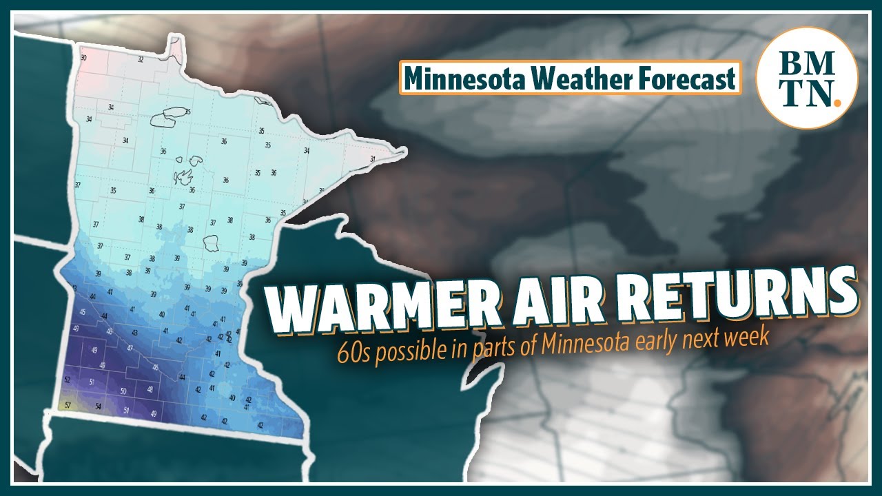 False spring? 60s possible in parts of Minnesota next week - YouTube