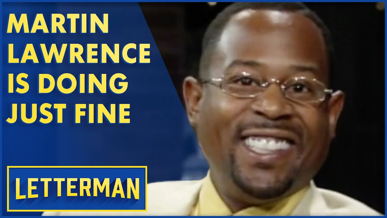 Martin Lawrence Sets The Record Straight About His Health | Letterman ...