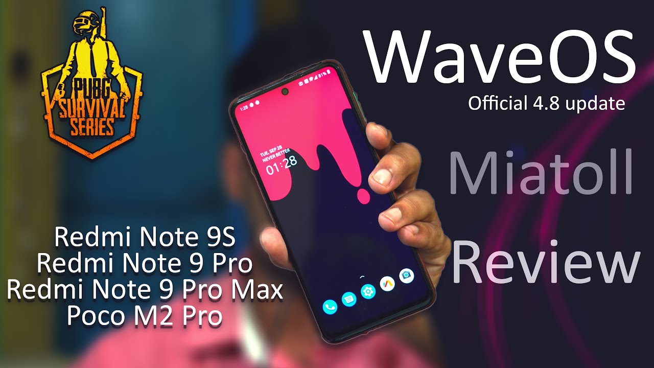 (Miatoll) WaveOS 4.8 for Poco M2 Pro and Redmi Note 9S/Pro/Max | Wave ...
