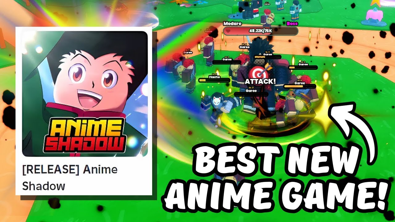 This NEW ANIME Game Is HYPE! [Anime Shadow] - YouTube