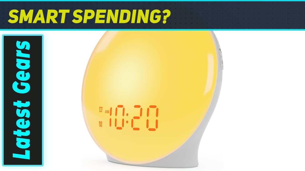 Jall Wake Up Light Sunrise Alarm Clock – Best Budget-Friendly Wake-Up ...
