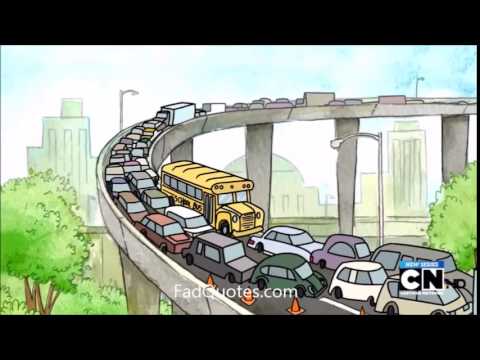 FadQuotes Regular Show Just drive the bus! - YouTube