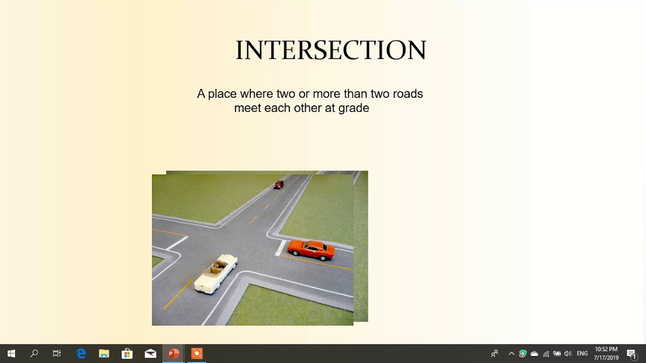 What is an Intersection? 2 Minutes 1 Concept | Transportation ...