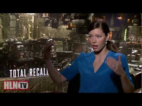 TOTAL RECALL interviews: Jessica Biel