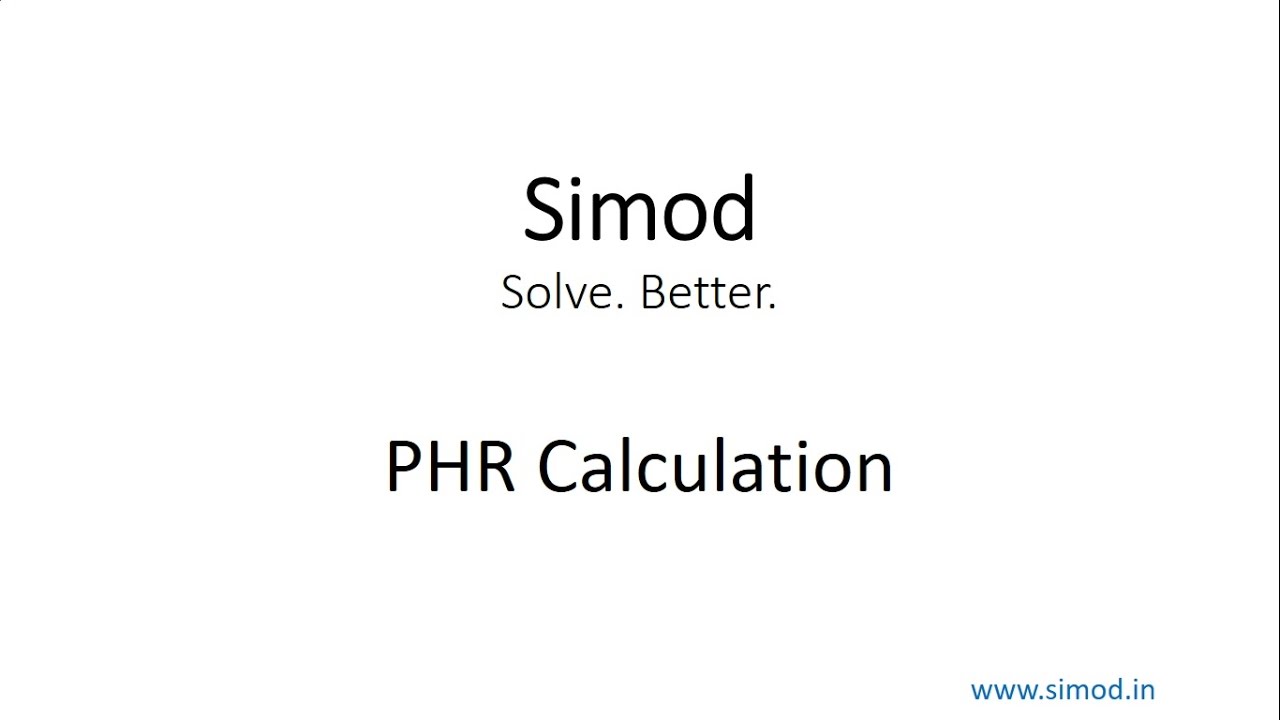 Parts per hundred rubber/resin (PHR) Calculation - www.simod.in - YouTube