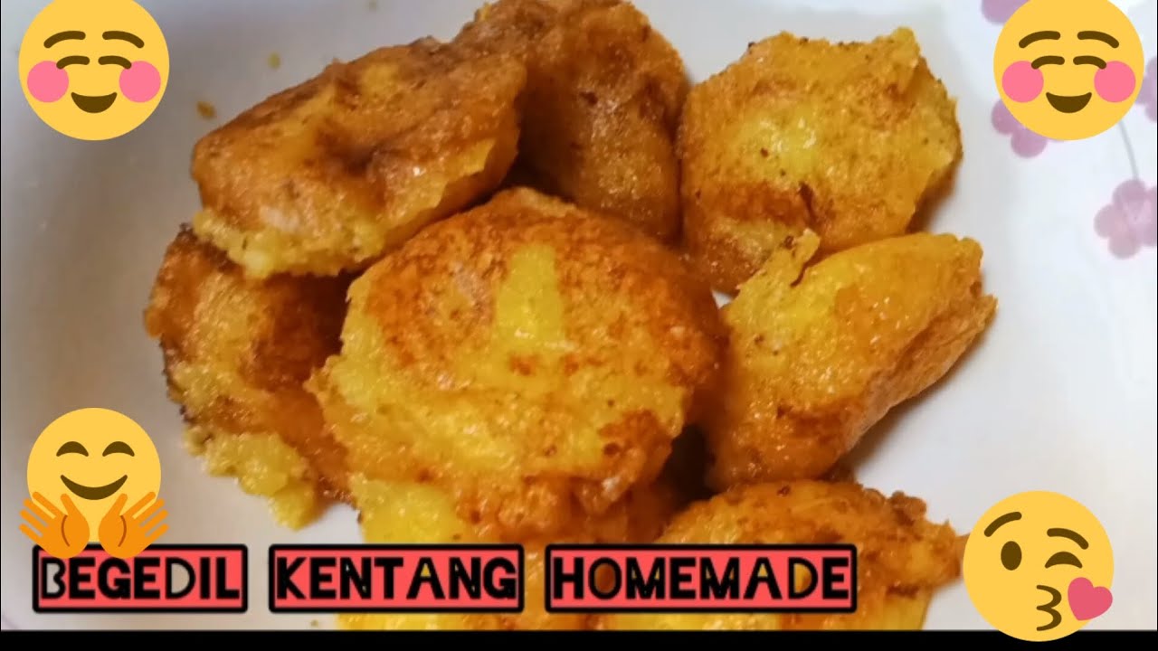 Simple Begedil Kentang Homemade untuk Anak Kecil.... - YouTube