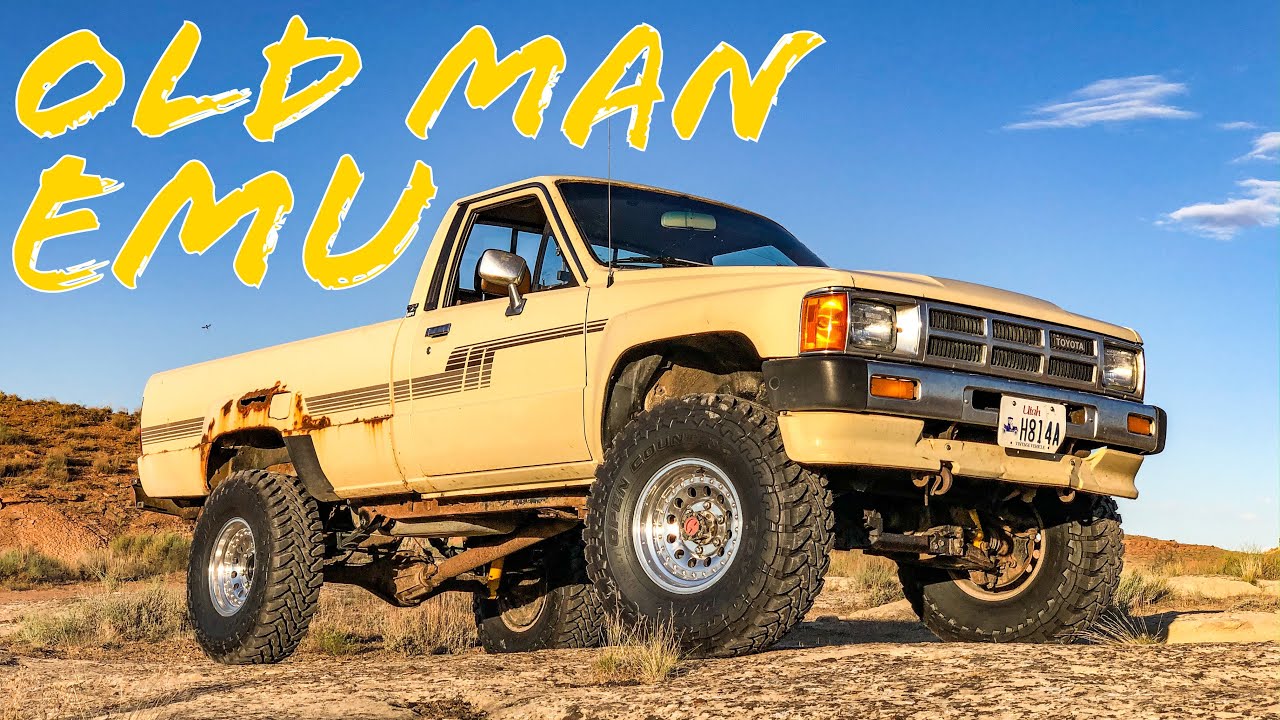 Toyota Pickup Old Man Emu Lift Kit Install Pt 2 - YouTube