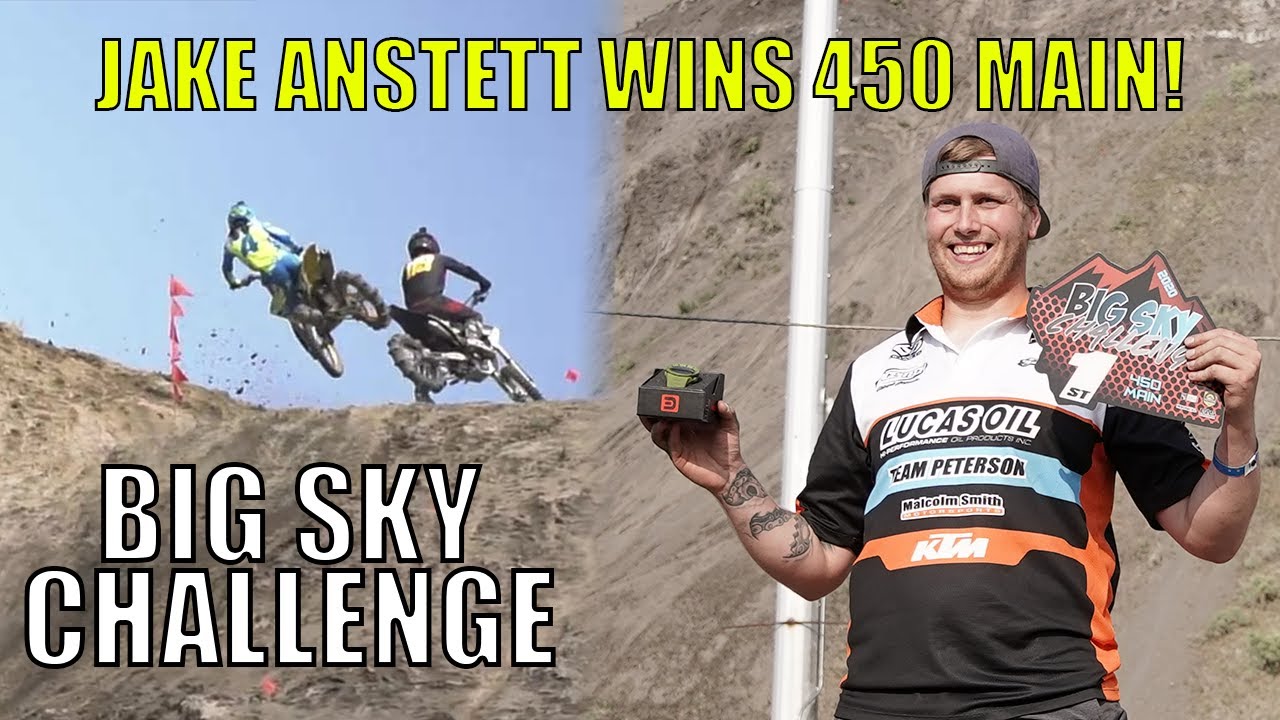 Jake Anstett WINS intense 450 Main! 2020 Big Sky Challenge #jakeanstett ...