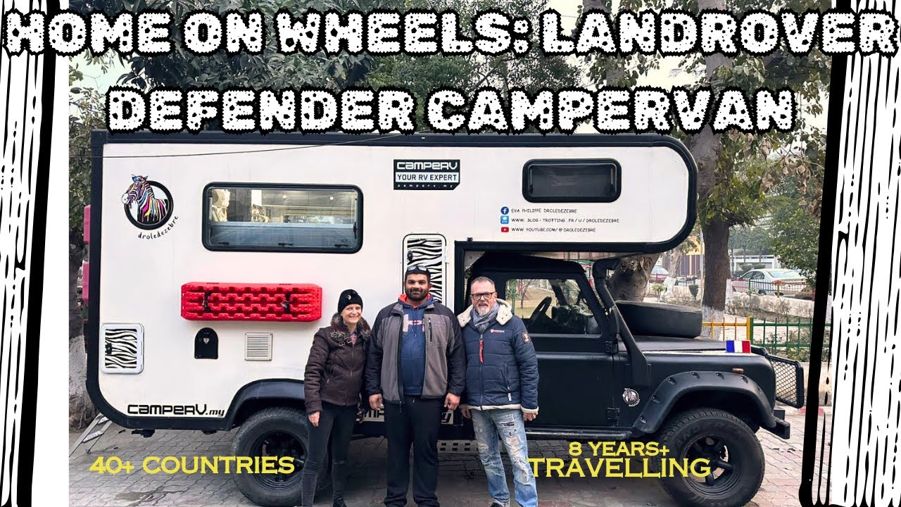 Land Rover Defender 130 World Tour Caravan #4x4 #camper #caravan # ...