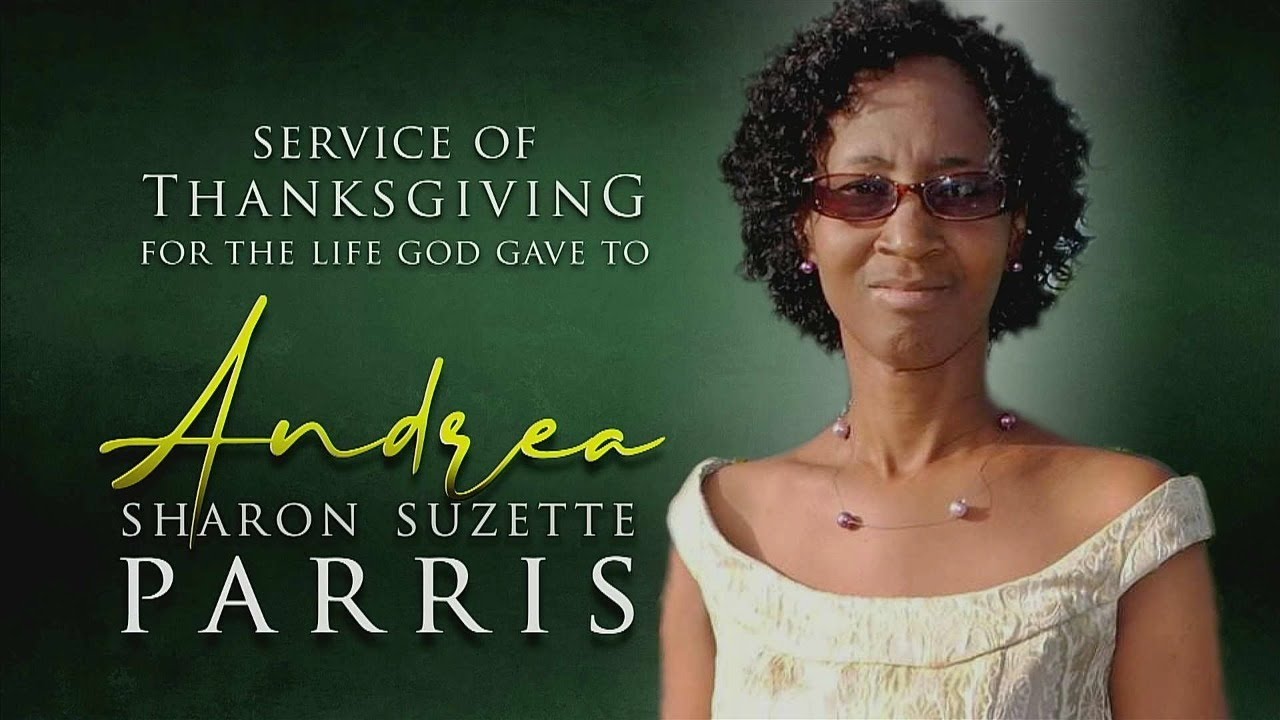 Revised Stream for Andrea Parris Service of Thanksgiving - YouTube