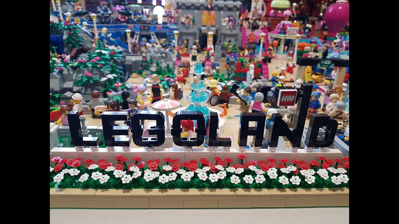 LEGO - Legoland Theme Park MOC - Part 1/3 - YouTube