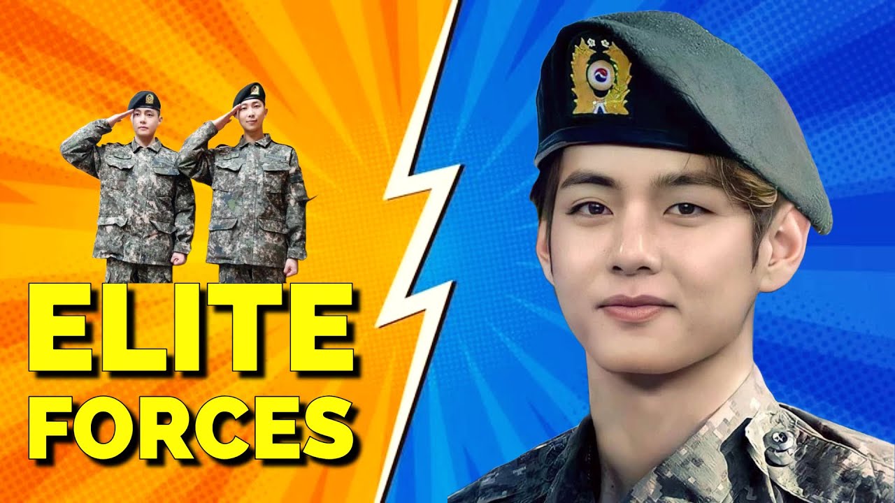 BTS V Graduates as an Elite Warrior! - YouTube