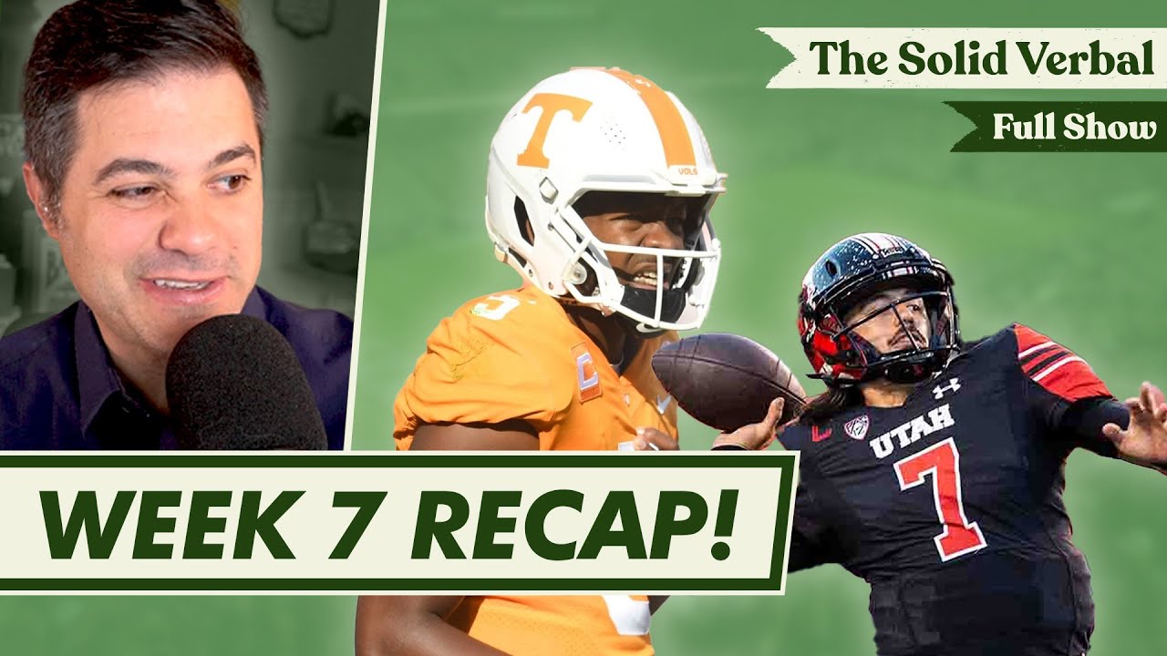 College Football Week 7 Reactions & Highlights | The Solid Verbal ...