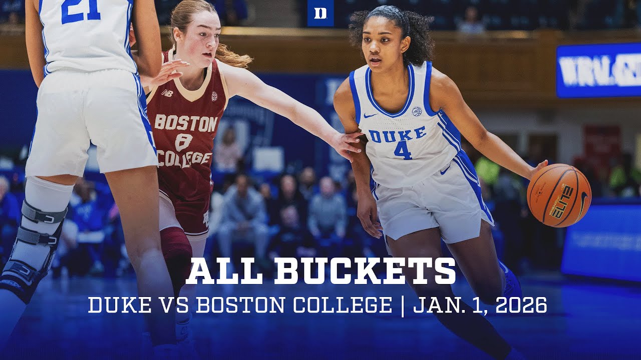 Duke 100, Boston College 49 | All Buckets (1/1/26) - YouTube