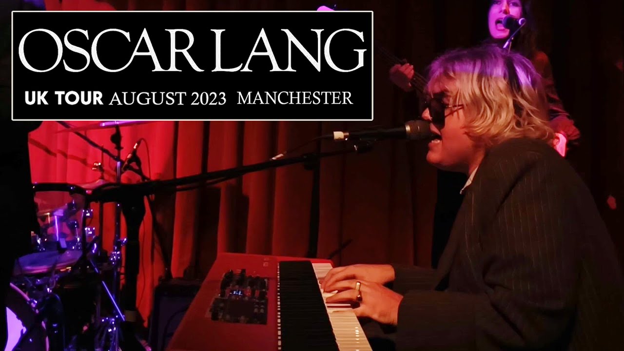 Oscar Lang Live - Manchester Deaf Institute - August 2023 - YouTube