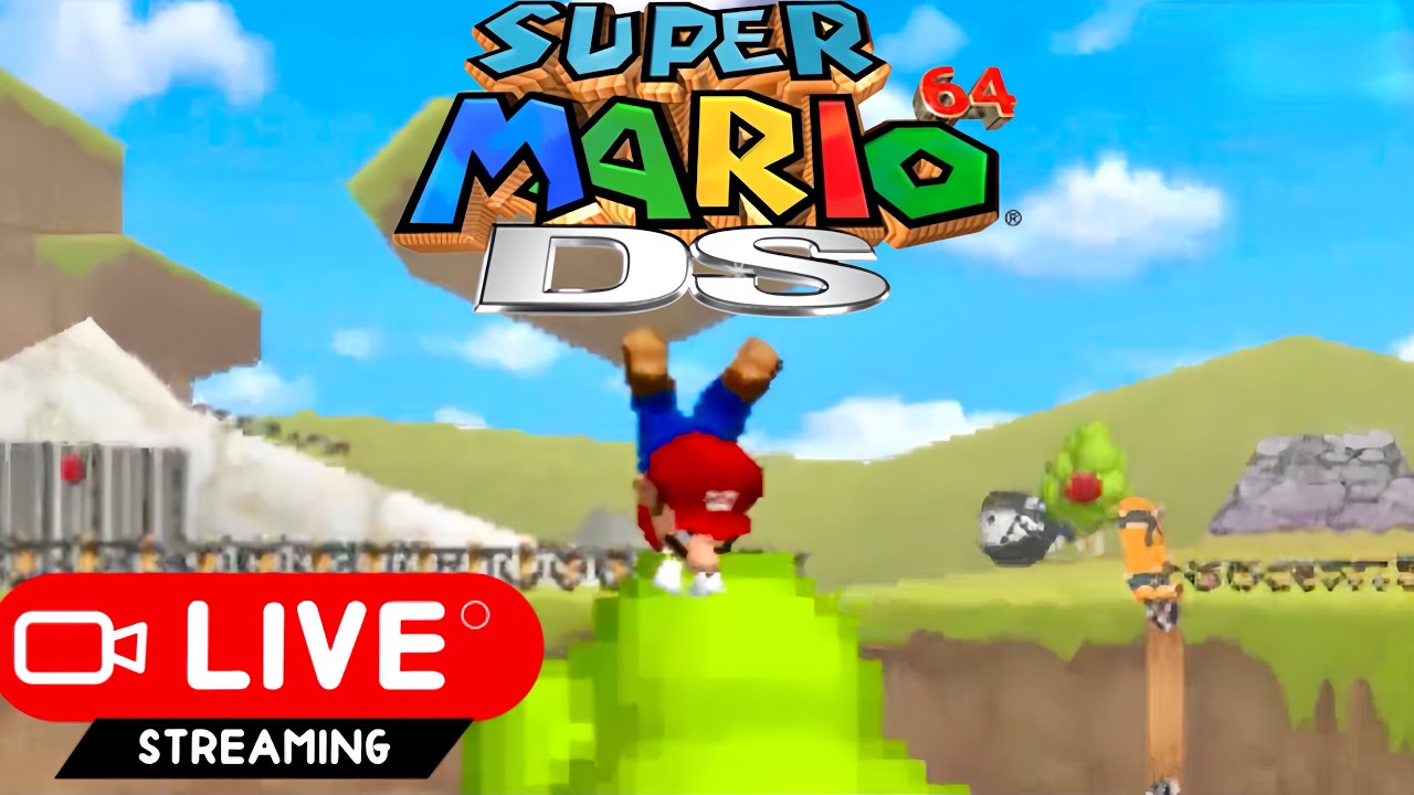 Super Mario 64 DS: Live stream. - YouTube