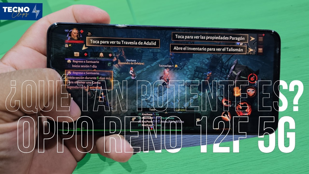 Prueba de Fuego: OPPO RENO 12F 5G | Test de potencia - YouTube