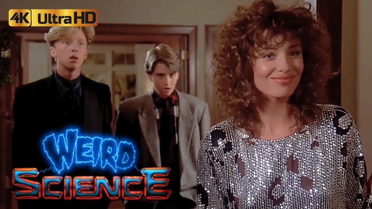 Weird Science (1985) Gary And Wyatt's Party Gets Started Prt1 4K HDR ...