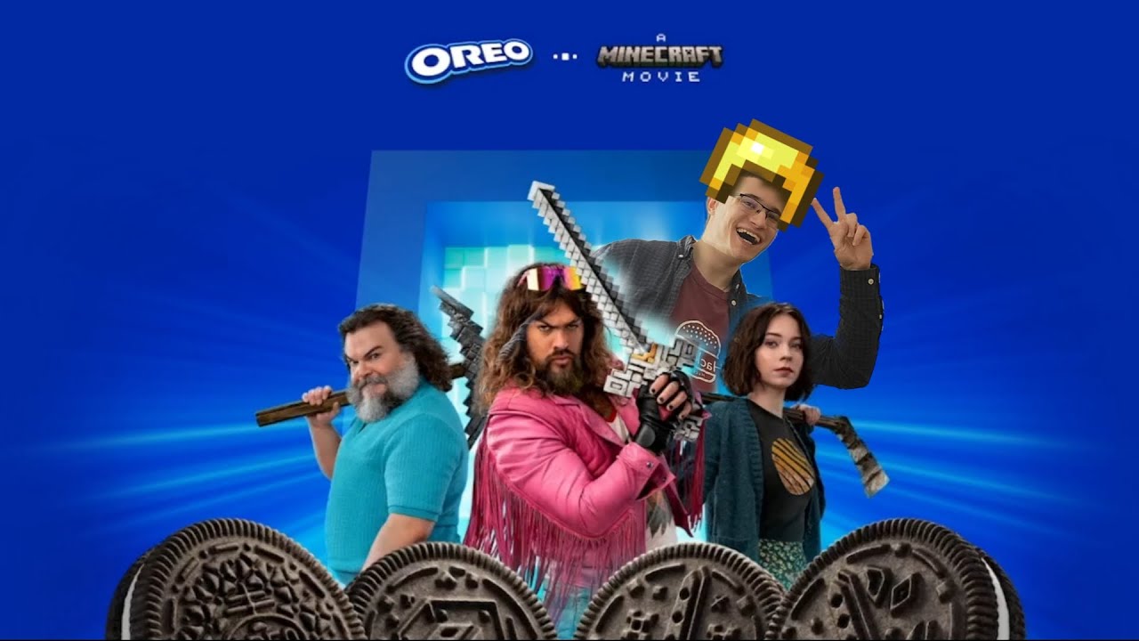 Oreo X Minecraft Movie 2025 Collab Review - YouTube