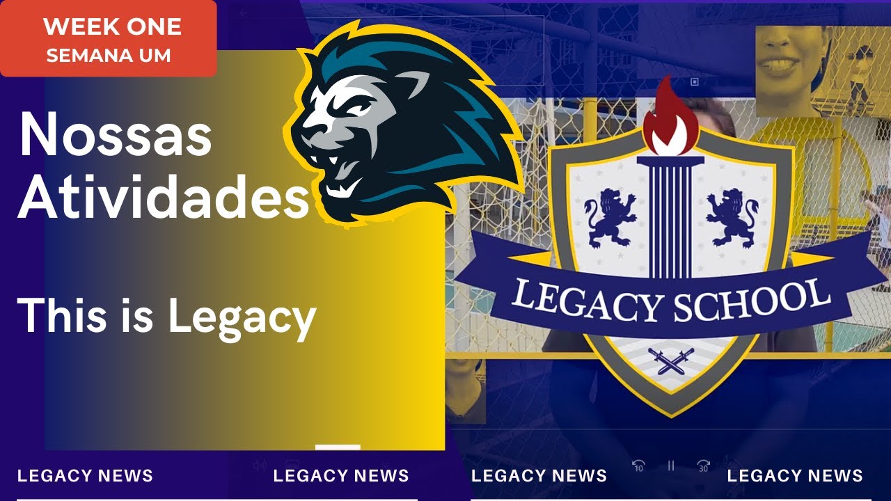 LEGACY NEWS - Conheça Nossas Atividades - YouTube