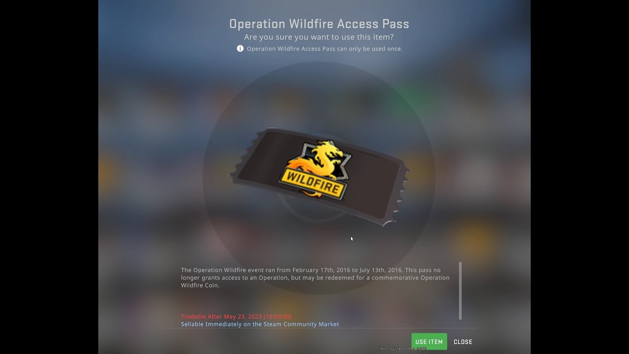 Operation Wildfire Access Pass 2023 - YouTube