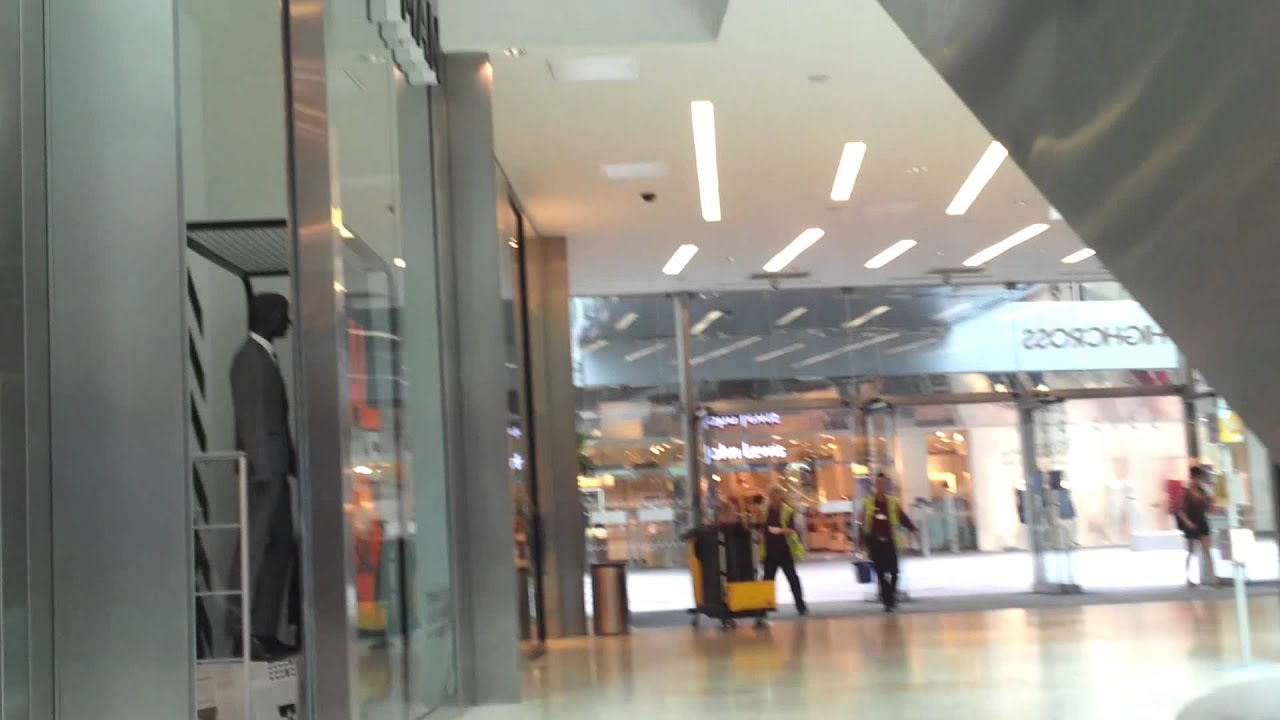 Major Alarm Evacuation at Leicester Highcross shopping centre - YouTube