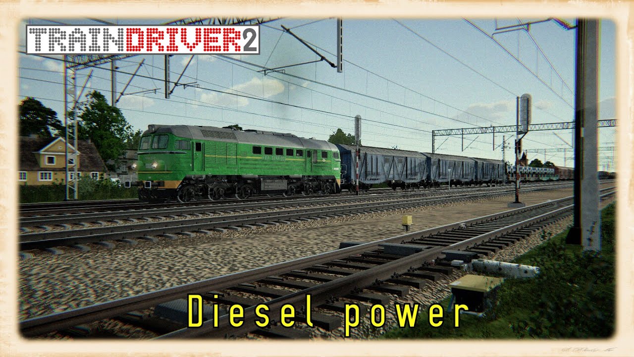 Diesel power in Train Driver 2 - YouTube