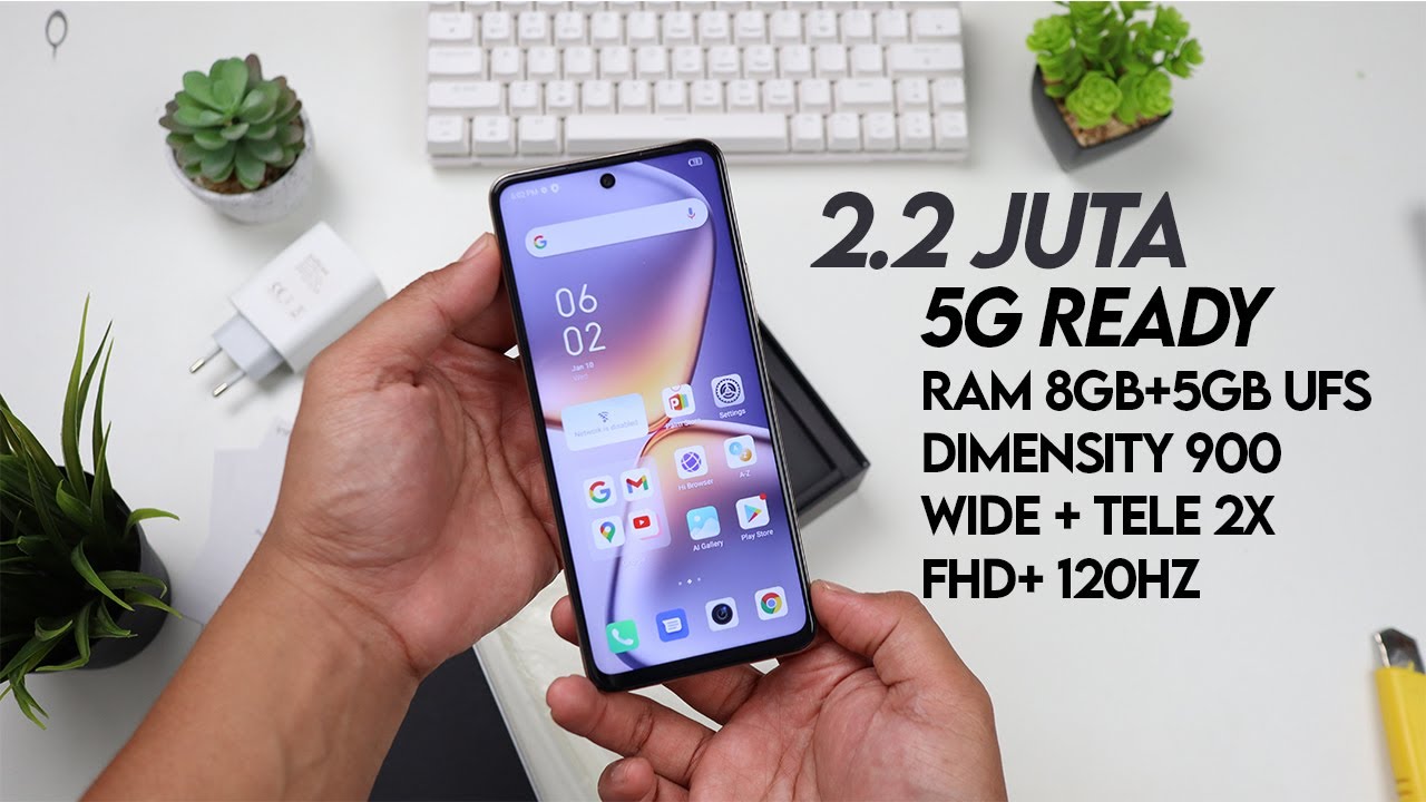 HP Gaming 2jt Terbaik?! 5G, Kamera 4K, Performa Kencang! Unboxing ...