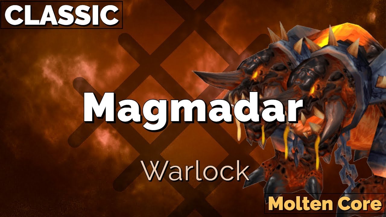 Magmadar | Molten Core | Warlock POV - YouTube