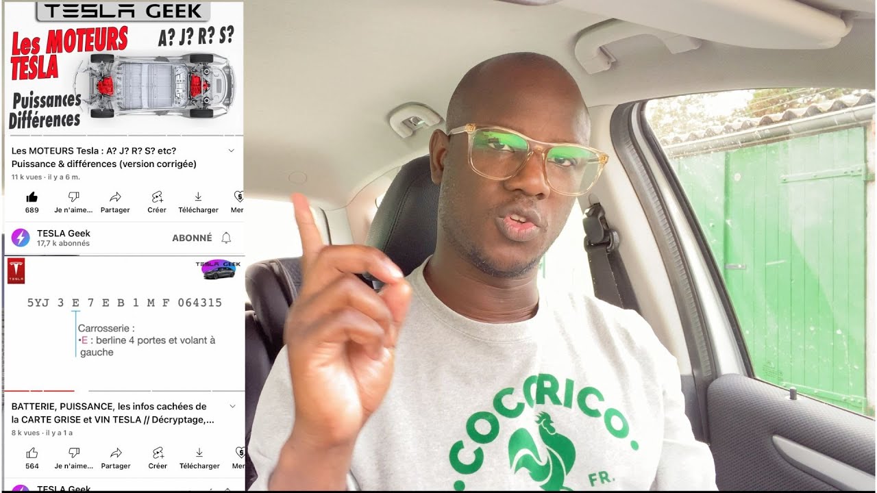 Y PROPULSION : TESLA GEEK a décrypté mon NUMÉRO DE VIN - YouTube