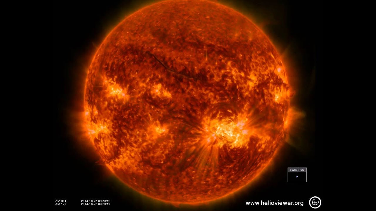 Biggest Sunspot in 25 years Dazzling Coronal Loop Display & X Class ...