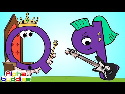 Abc Phonics For Kids | Letter Q | Alphabet Buds Ep.17