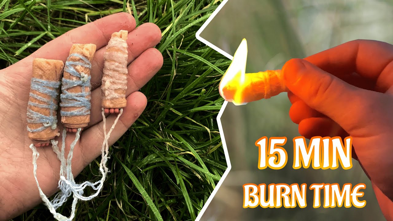15-Minute Burn: The Ultimate Survival Pull-Pin Firestarter You Can Make ...