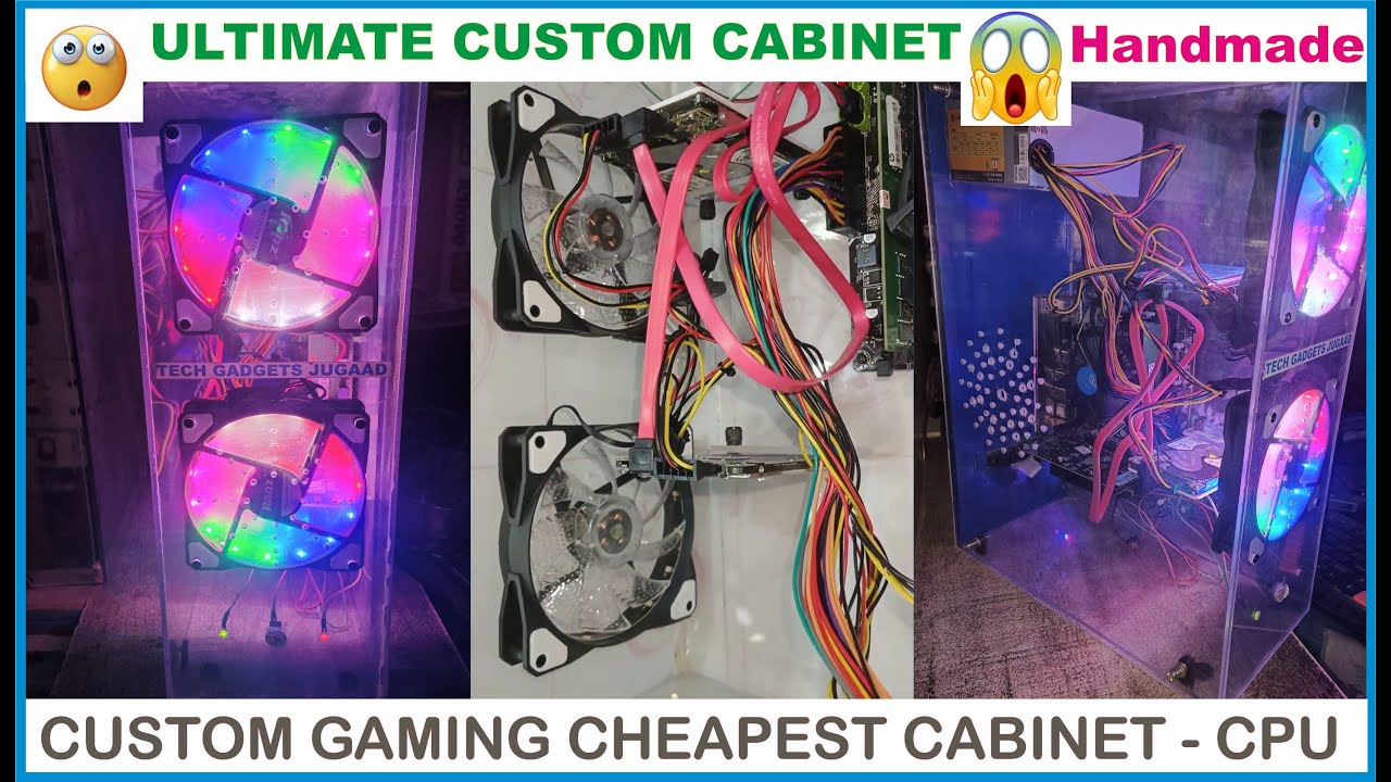 Custom PC Cabinet | Custom Gaming PC Build | Cheapest Custom PC for ...
