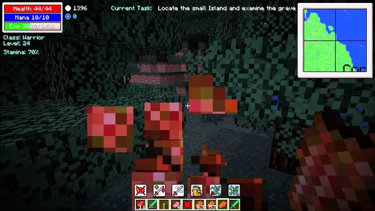 Minecraft Mod (The Legend of Notch Reincarnation) Part 24: ZOMBIE ...