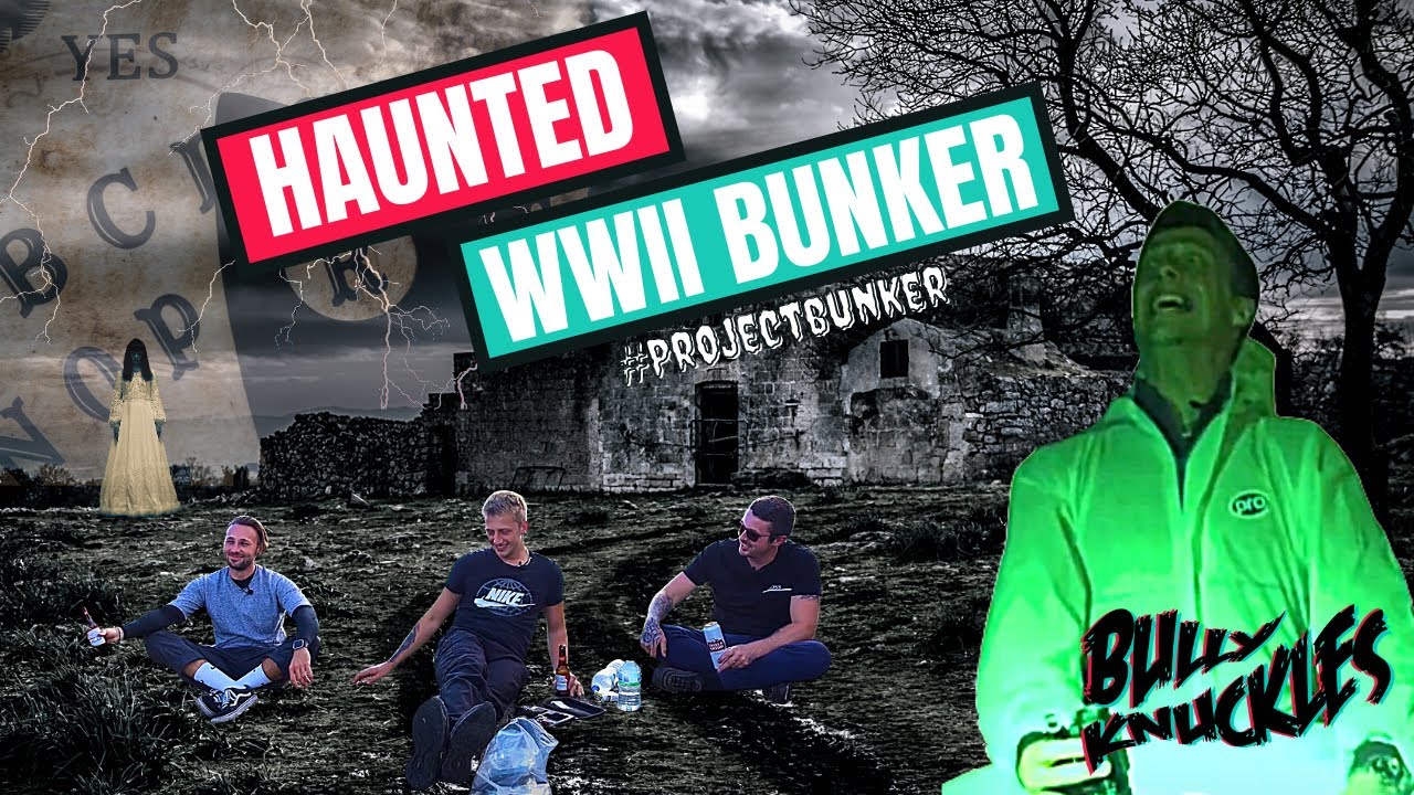 Surviving 24 Hours In An Abandoned Haunted WWII Bunker...[OVERNIGHT ...